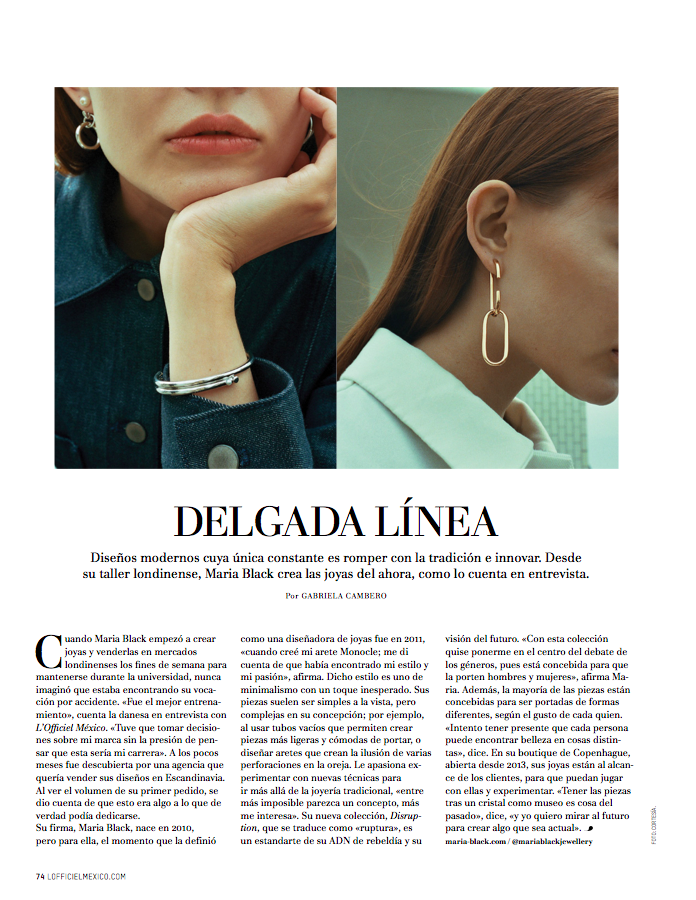 Interview: Maria Black – Gabriela Cambero